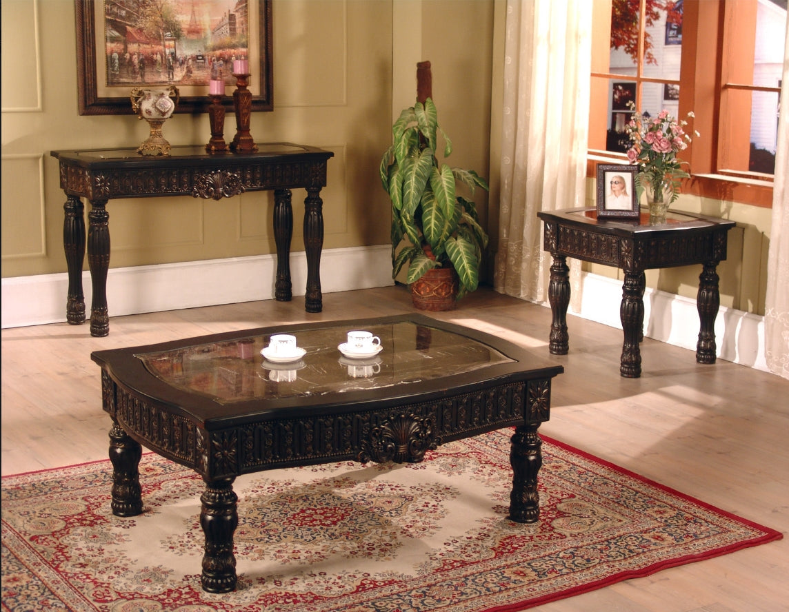 CONSOLE, COFFEE TABLE ET END TABLE